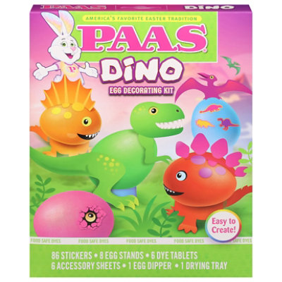 Paas Dino Eggs Dye Kit - EA - safeway
