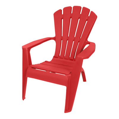 Gra Adirondack Chair Red EA albertsons