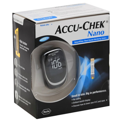 Accu-chek Nano Smartview Diabetes Monitor - EA - safeway