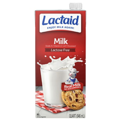 Lactaid Lactose Free Whole Milk - 32 Fl. Oz. - safeway