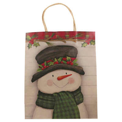 Lin Large Kraft Bag - EA - albertsons