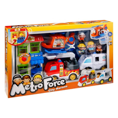 Kee Metro Force Heroes Playset - EA - Albertsons