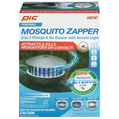 Pic 2 In 1 Mosquito Zapper Lt - EA - safeway