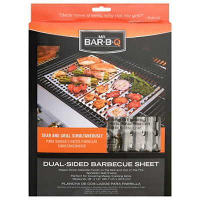 Mr. Bar-B-Q Dual Side Bbq Metal Sheet - Each - albertsons