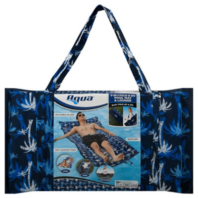 Aqua 3 N 1 Fold N Go Pool Mat - EA - safeway
