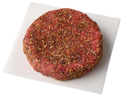 80% Lean Beef Patties Seasoned - 1 Lb - safeway
