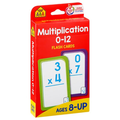 Sch Flash Cards Multlication - EA - jewelosco