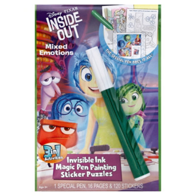 Pixar Inside Out Mixed Emotions Painting Book - 1 EA - jewelosco