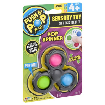 Jaru Push & Pop Spinner - EA - safeway