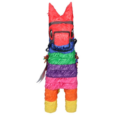 Ya Rainbow Donkey Pinata - EA - safeway