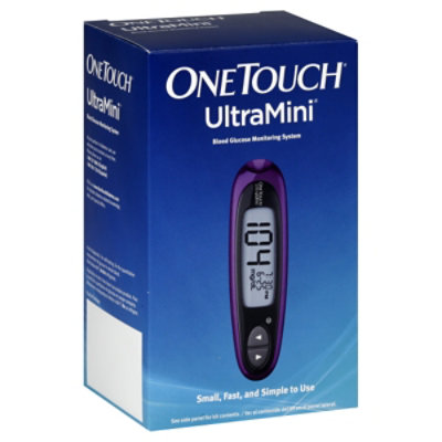 Onetouch Ultra Mini Diabetes Purple Monitor - EA - safeway