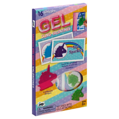 Mel Unicorn Gel Cards - 16 CT - Albertsons