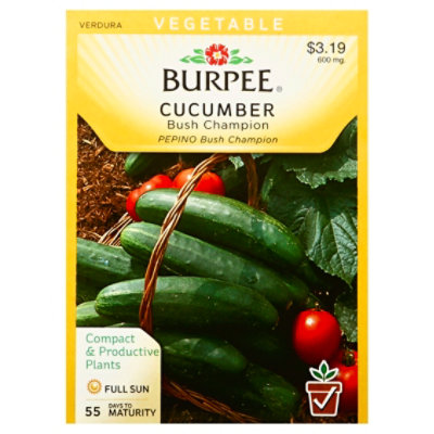Cucumber Bush Champion - EA - safeway