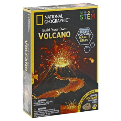 National Geographic Volcano Science Kit - EA - albertsons