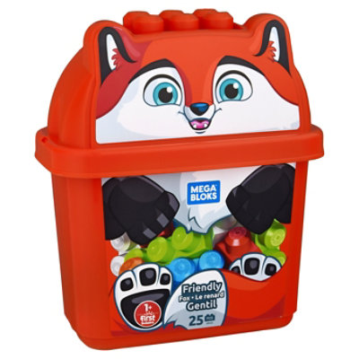 Matte Mega Bloks Animal Buckets Astd - EA - safeway