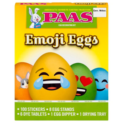 Paas Emoji Dye Kit - EA - safeway