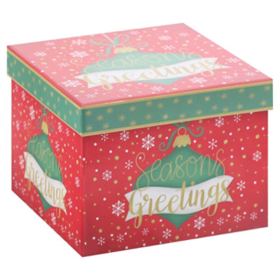 Lin Sq Set Up Gift Box Sz4 - EA - safeway