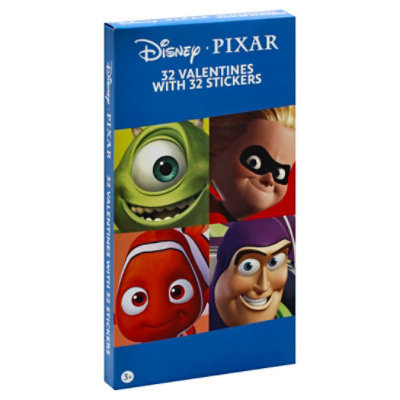 Pmg Stickers Disney Pixar - 32 CT - safeway