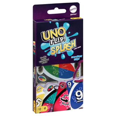 Uno Flip Splash Wtrproof Cards - EA - safeway