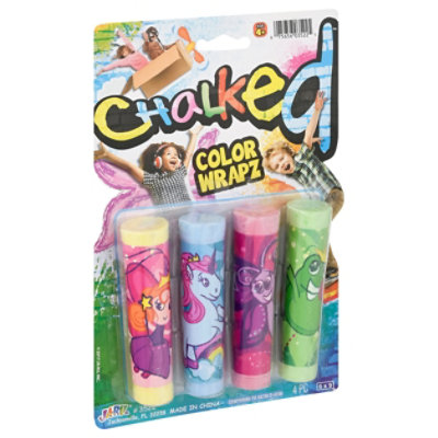 Ja-ru Chalked Color Wrapz 4 Pk - EA - Albertsons