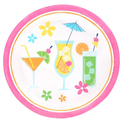 Ssel Smmr Hpy Hour Lnch Plates - 8 CT - albertsons