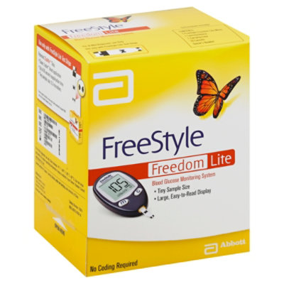 Freestyle Freedom Lite Blood Glucose Monitoring System - EA - albertsons