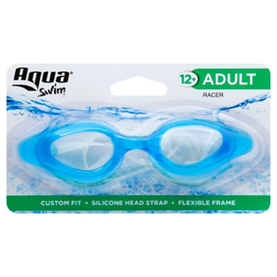 Aqua Racer Goggles Blue - EA - safeway