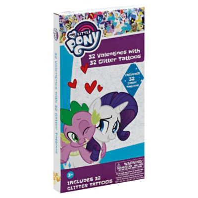 Pmg Dlx Tat My Little Pony - 32 CT - albertsons