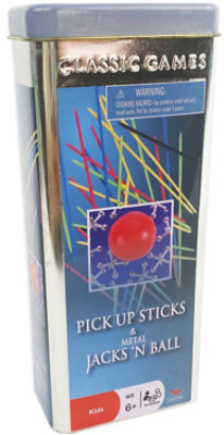 Spiderman Cardinal Pick Up Stix Jax Tin - EA - albertsons