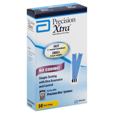 Precision Xtra Test Strips - 50 CT - safeway
