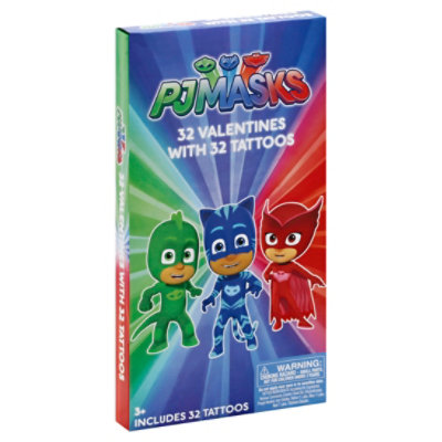 Pmg Dlx Tattoos Pj Masks - 32 CT - safeway