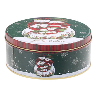 Lin Rnd Cookie Tins Sm - EA - safeway