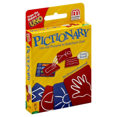 Pictionary Card Game - EA - albertsons