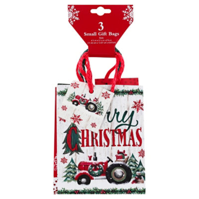 Lin Sm Art Paper Bags - EA - albertsons