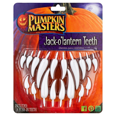 Pm Jack O Lantern Teeth - EA - safeway