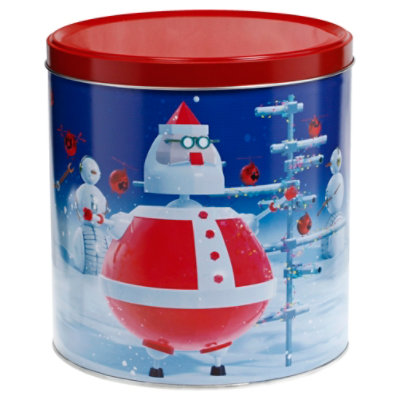 Sig Robot Christmas Popcrn Tin - 21 OZ - albertsons