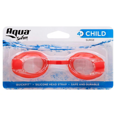 Aqua Surge Child Goggles Red - EA - vons