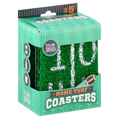 Home Turf Coasters - EA - Albertsons