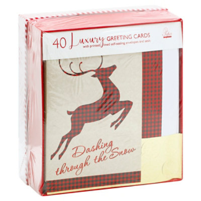 Signature SELECT Luxury Boxed Cards - 40 Count - safeway