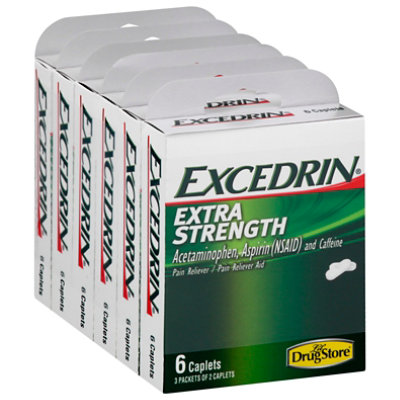 Ldsp Trl Excedrin - 6 CT - safeway