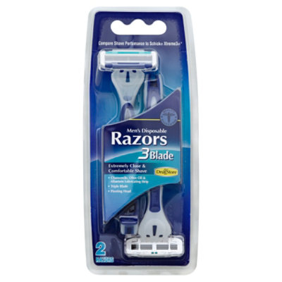 Lil' Drug Store Premium Razor - 2 Count - safeway