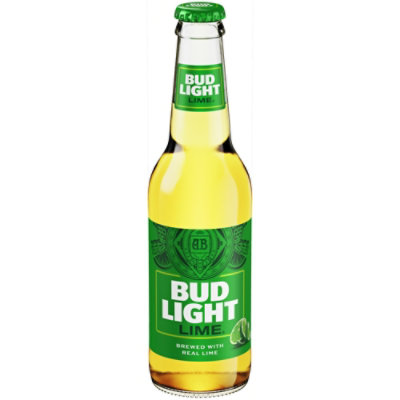 Bud Light Lime American Lager Beer in Bottle - 12 Fl. Oz. - albertsons