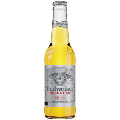 Budweiser Select 55 Light Beer In Bottle - 12 Fl. Oz. - albertsons