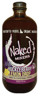 Naked Mixers Huckleberry Lemon Drop - 16 FZ - albertsons