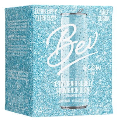 Bev Glow 4-pk Can Wine - 4-250 ML - safeway