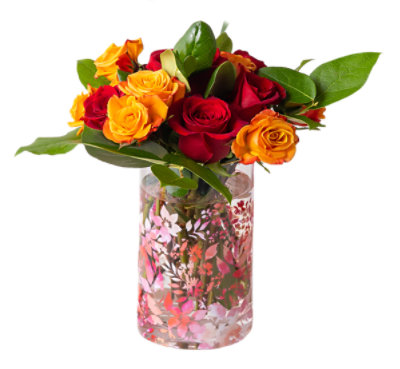 Overjoyed Boutique Watercolor Pitcher Vase Sm - EA - albertsons