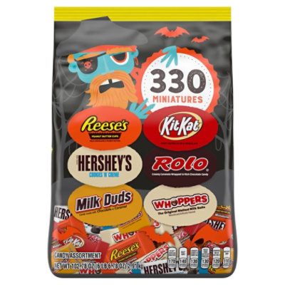 HERSHEY'S Chocolate Minis Assortment 330 Count - 102.78 Oz - safeway