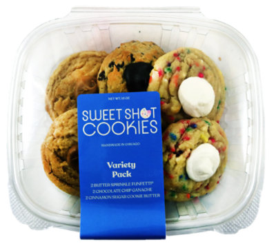 Sweet Shot Variety Pack Cookies - 10 Oz - jewelosco