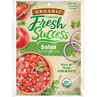 Salsa Mix Organic - .8 OZ - carrsqc