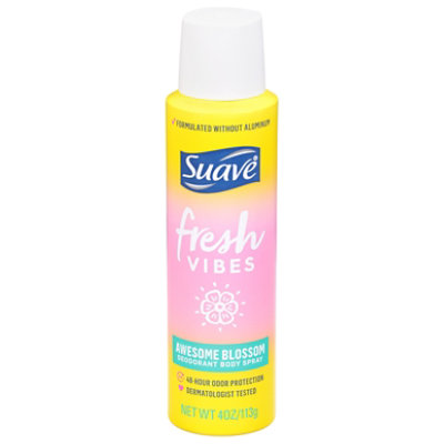 Suave Awesome Blossom Body Spray - 4 Oz - Safeway